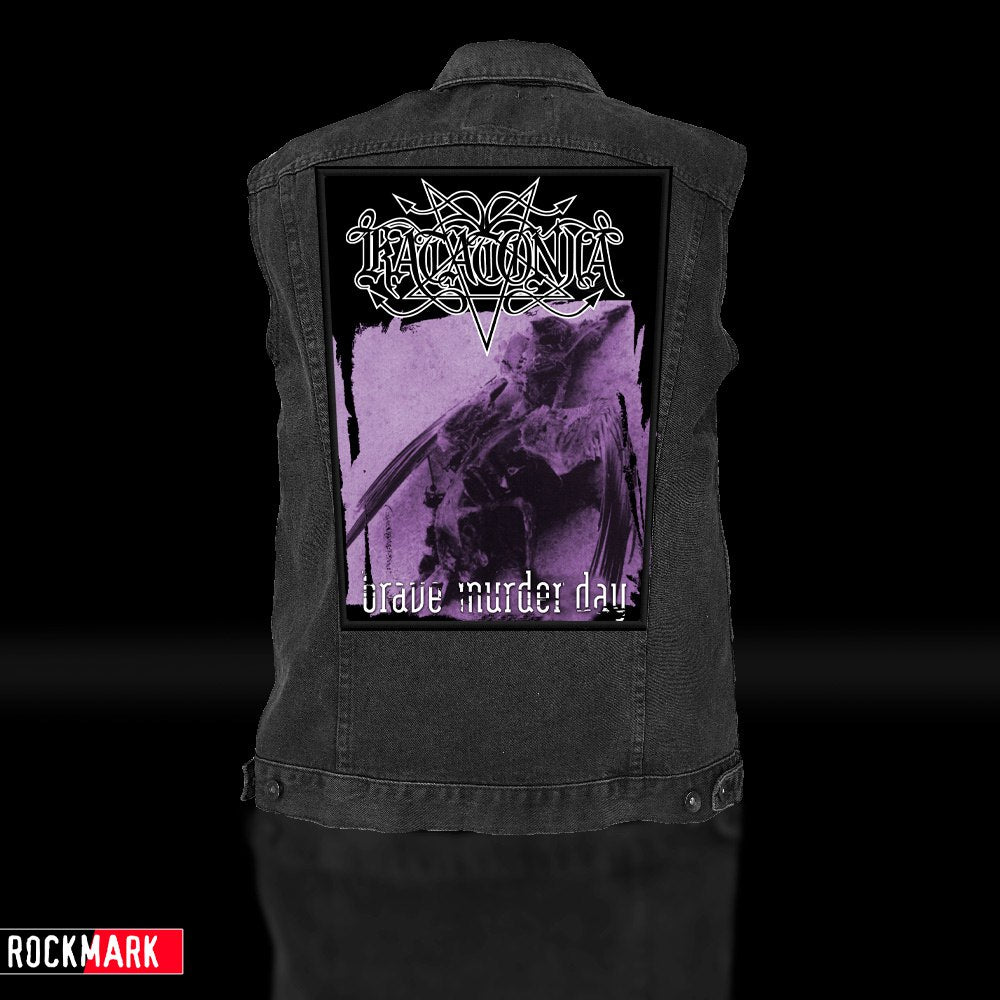 Katatonia "Brave Murder Day" Printed Backpatch – RockMark Merchandise