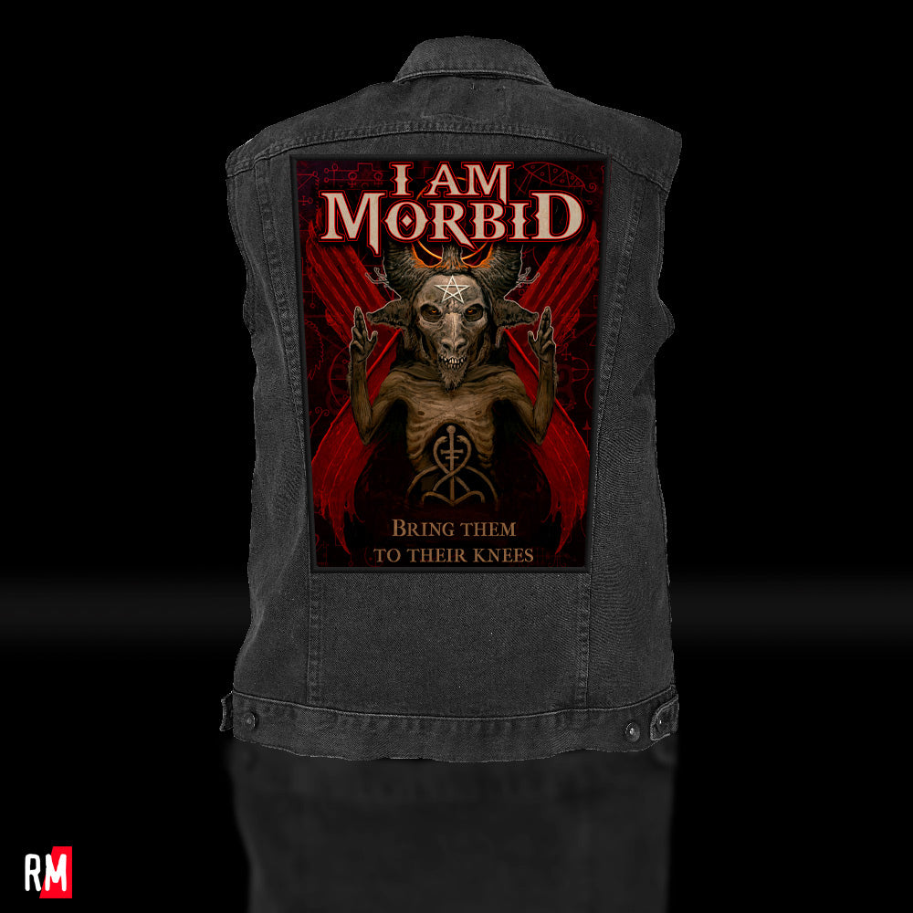 I Am Morbid "Bring Them To Their Knees" Printed Backpatch – RockMark Merchandise