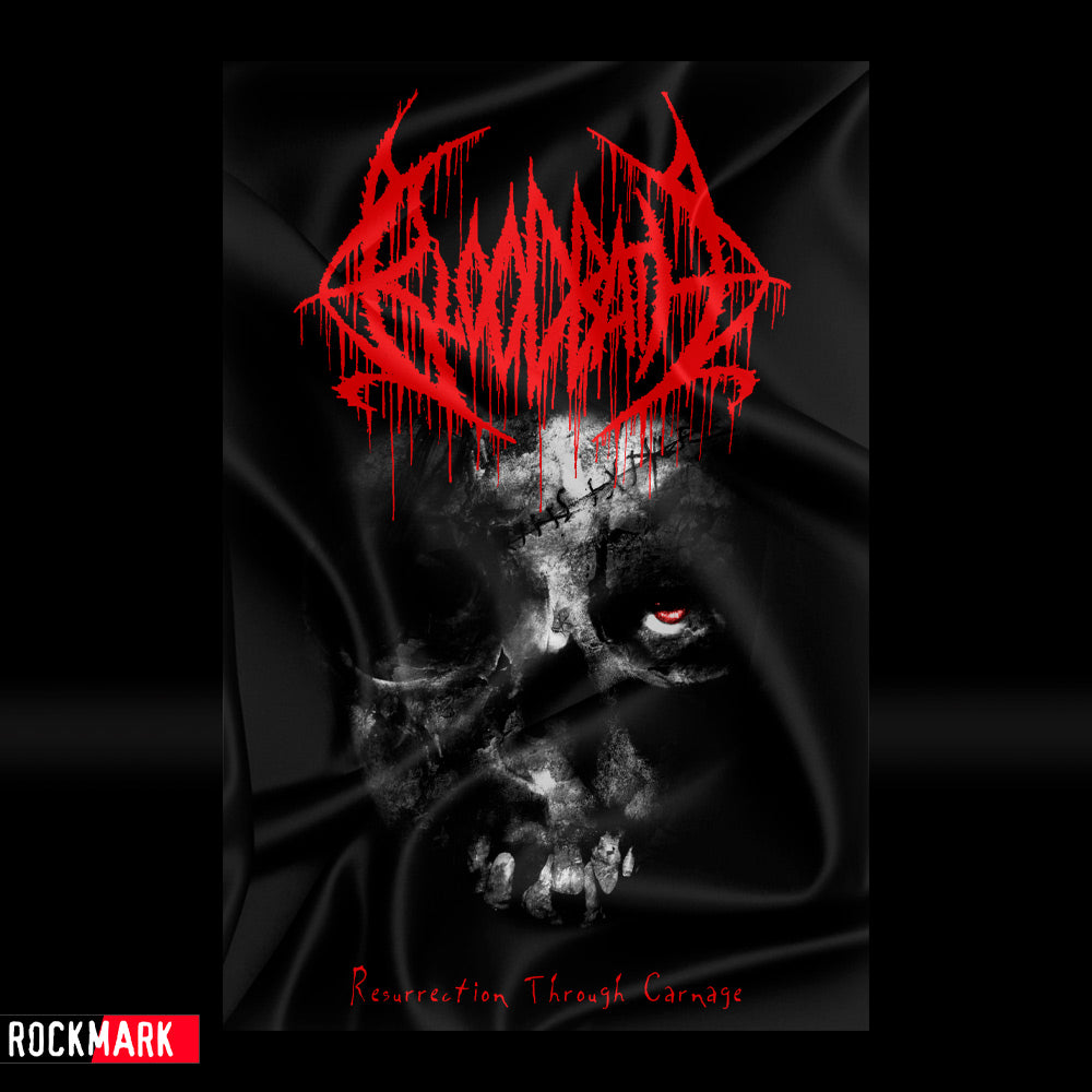 Bloodbath "Resurrection Through Carnage" Textile Poster Flag – RockMark ...