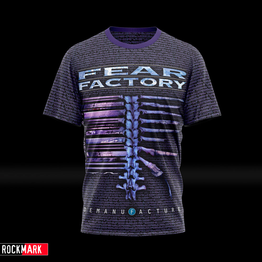 Fear Factory "Demanufacture" Male Allover T-Shirt – RockMark Merchandise