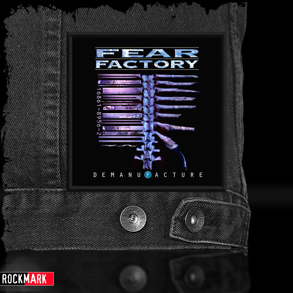 Fear Factory "Demanufacture" Printed Patch – RockMark Merchandise
