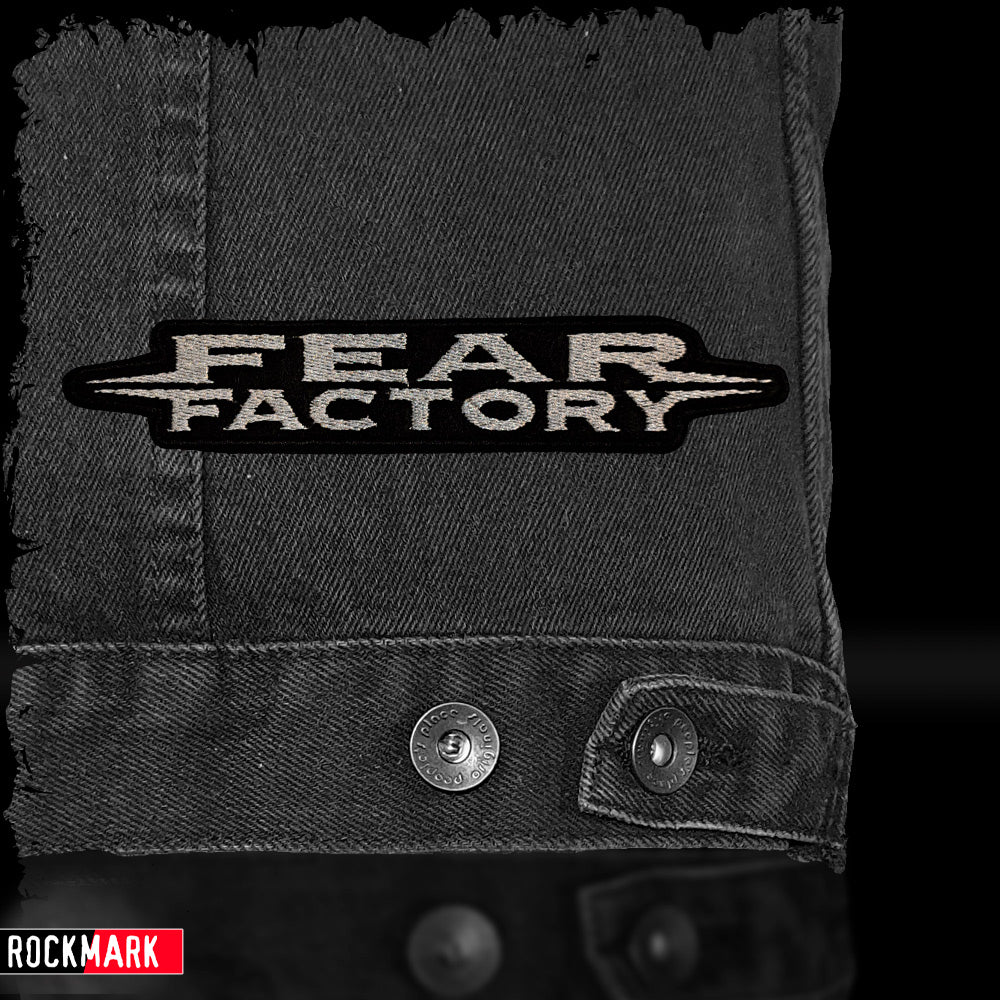 Fear Factory Logo Sewing Diecast Edged Logo Patch – RockMark Merchandise