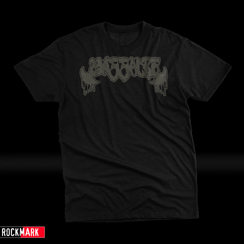 Massacre Black Edition Cotton T-Shirt – RockMark Merchandise