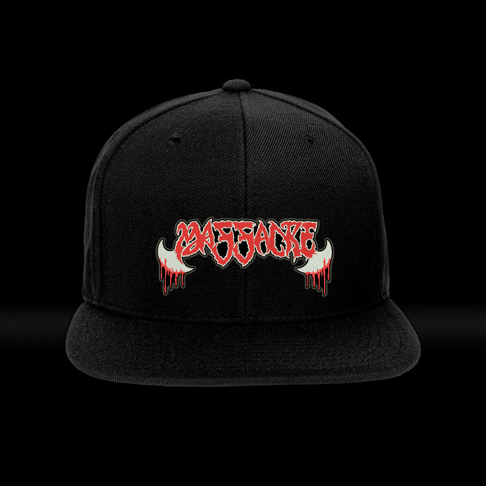 Massacre Sewing Logo Snapback – RockMark Merchandise