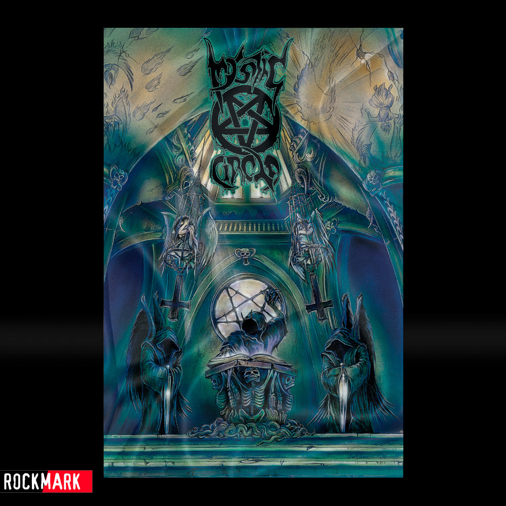 Mystic Circle Infernal Satanic Verses Poster Flag – RockMark Merchandise