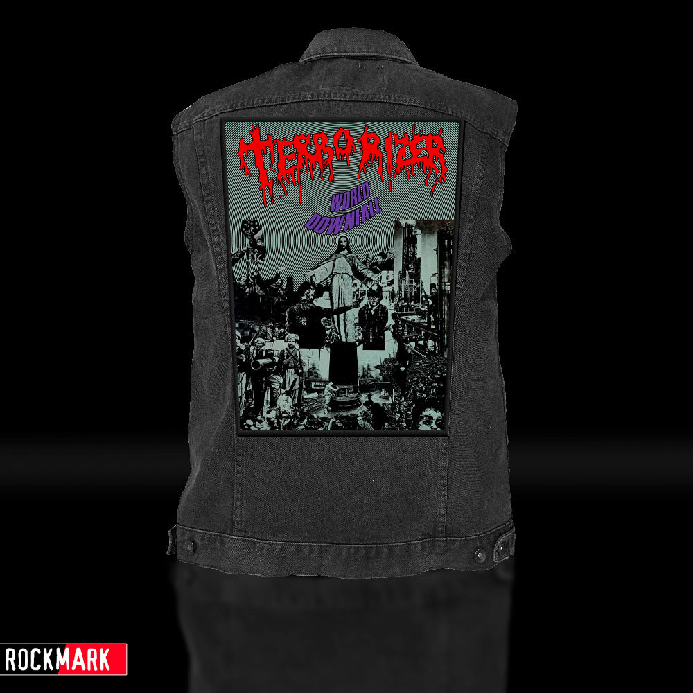 Terrorizer "World Downfall" Printed Backpatch – RockMark Merchandise