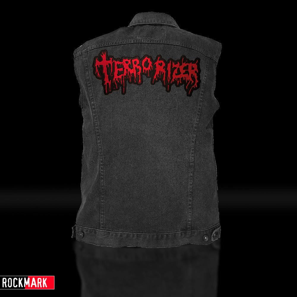 Terrorizer Logo Sewing Backpatch With Diecast Sewing Edges (Copy ...