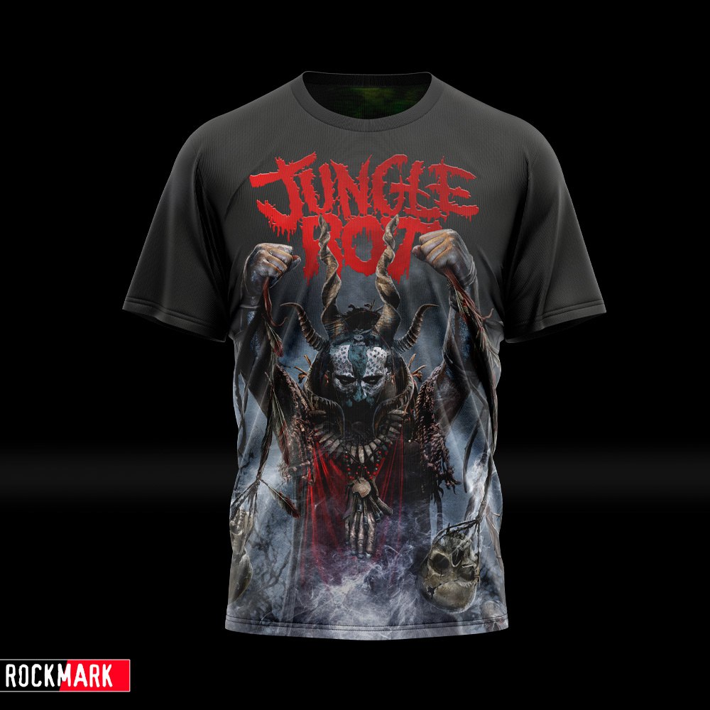 JUNGLE ROT "Kill On Command" Male Allover T-Shirt – RockMark Merchandise