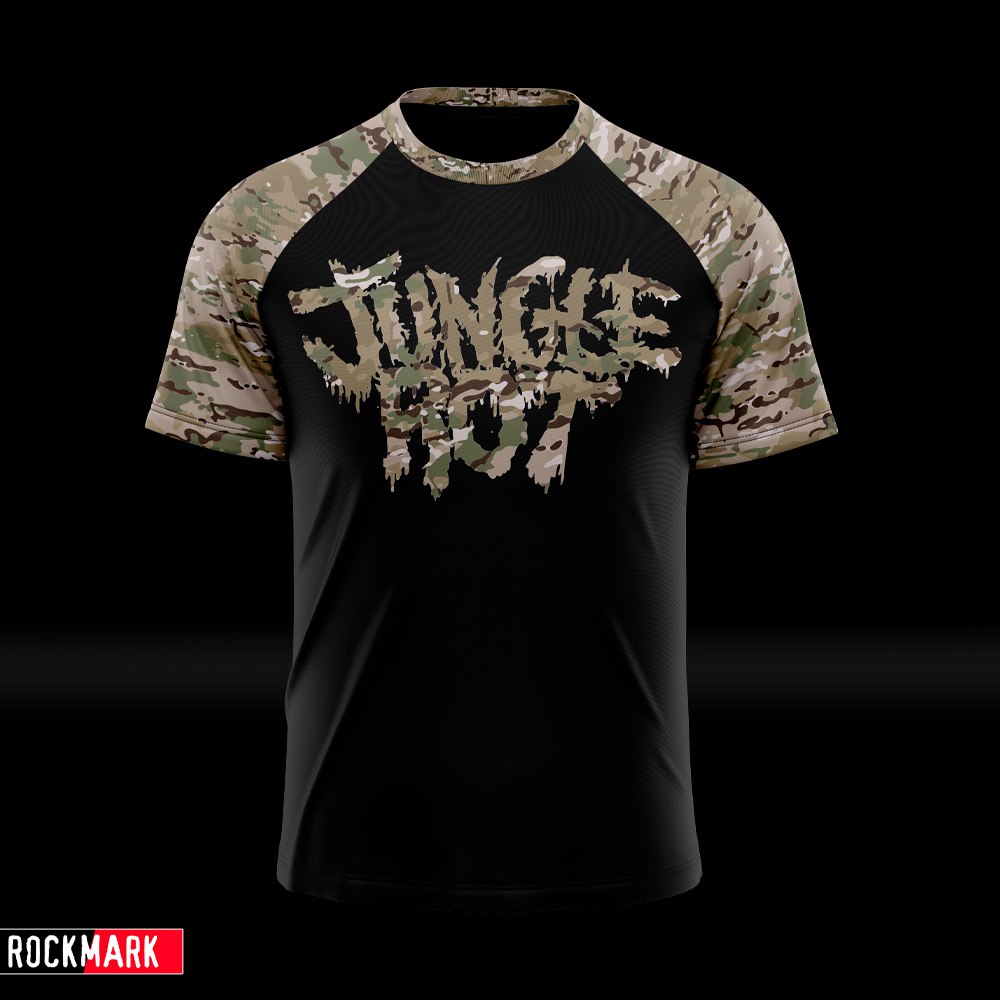 Jungle Rot "Camo Logo" Raglan Shirt – RockMark Merchandise