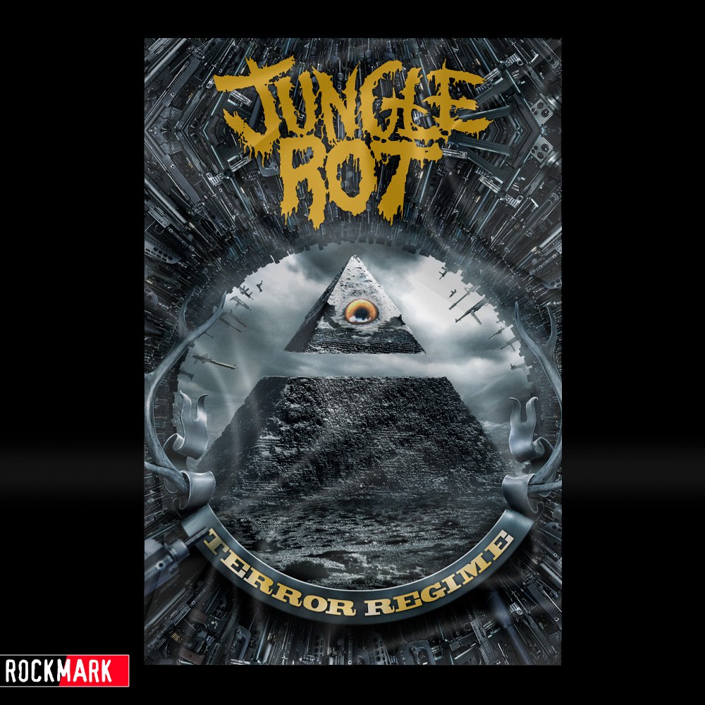 Jungle Rot "Terror Regime" Textile Poster Flag – RockMark Merchandise