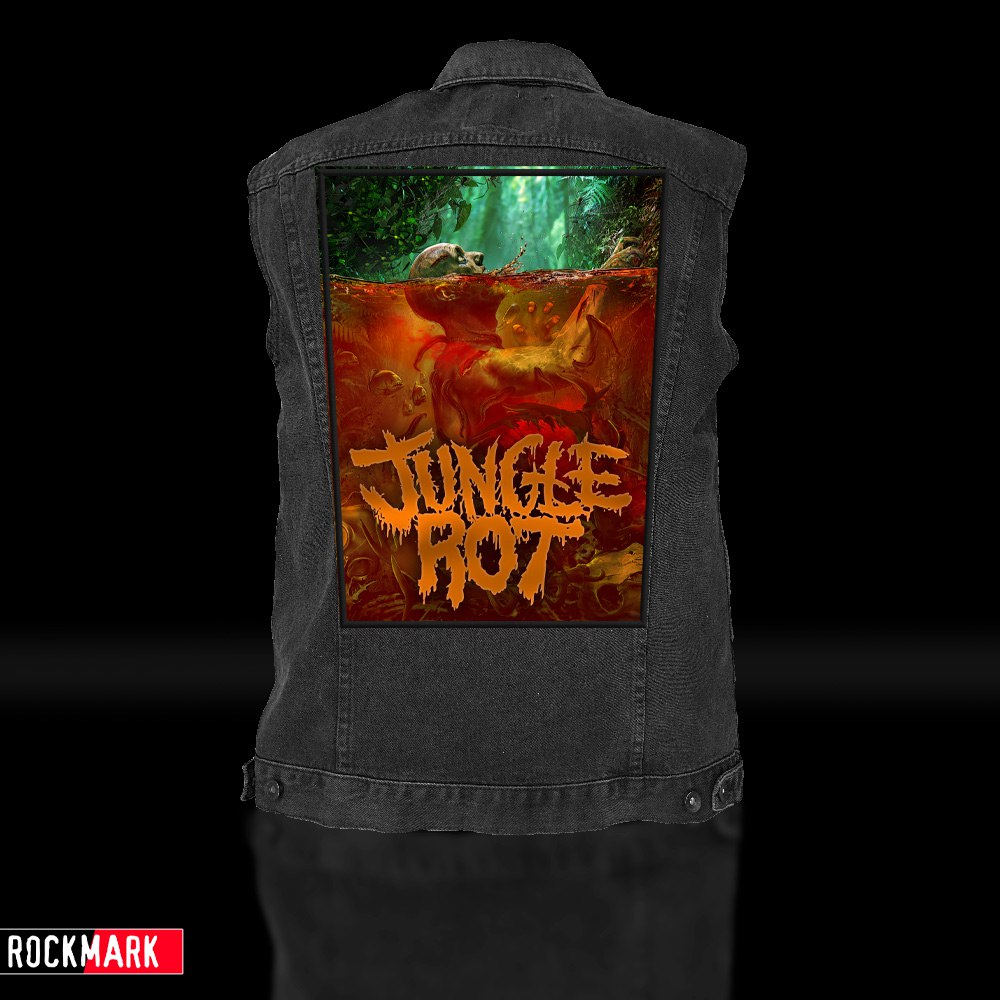 Jungle Rot "Triggered" Printed Backpatch – RockMark Merchandise
