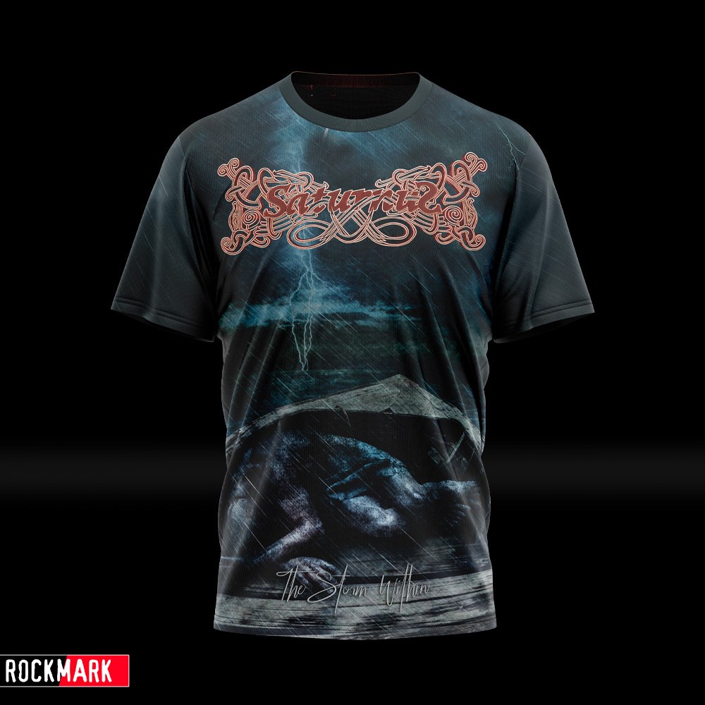 SATURNUS "The Storm Within" Male Allover T-Shirt – RockMark Merchandise