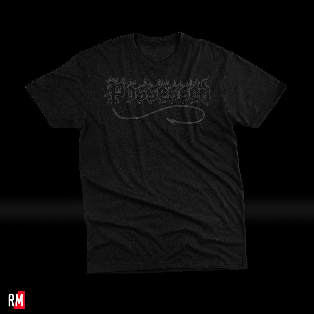 POSSESSED Black Edition Cotton T-Shirt – RockMark Merchandise