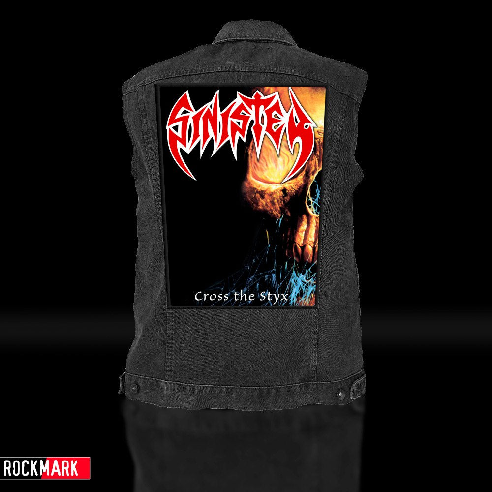 Sinister "Cross The Styx" Printed Backpatch – RockMark Merchandise