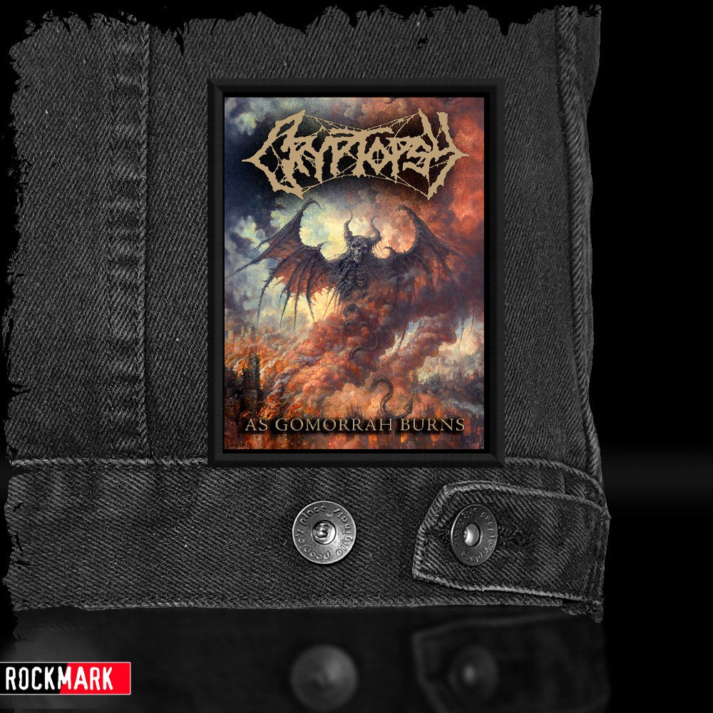 Cryptopsy "As Gomorrah Burns" Printed Patch – RockMark Merchandise