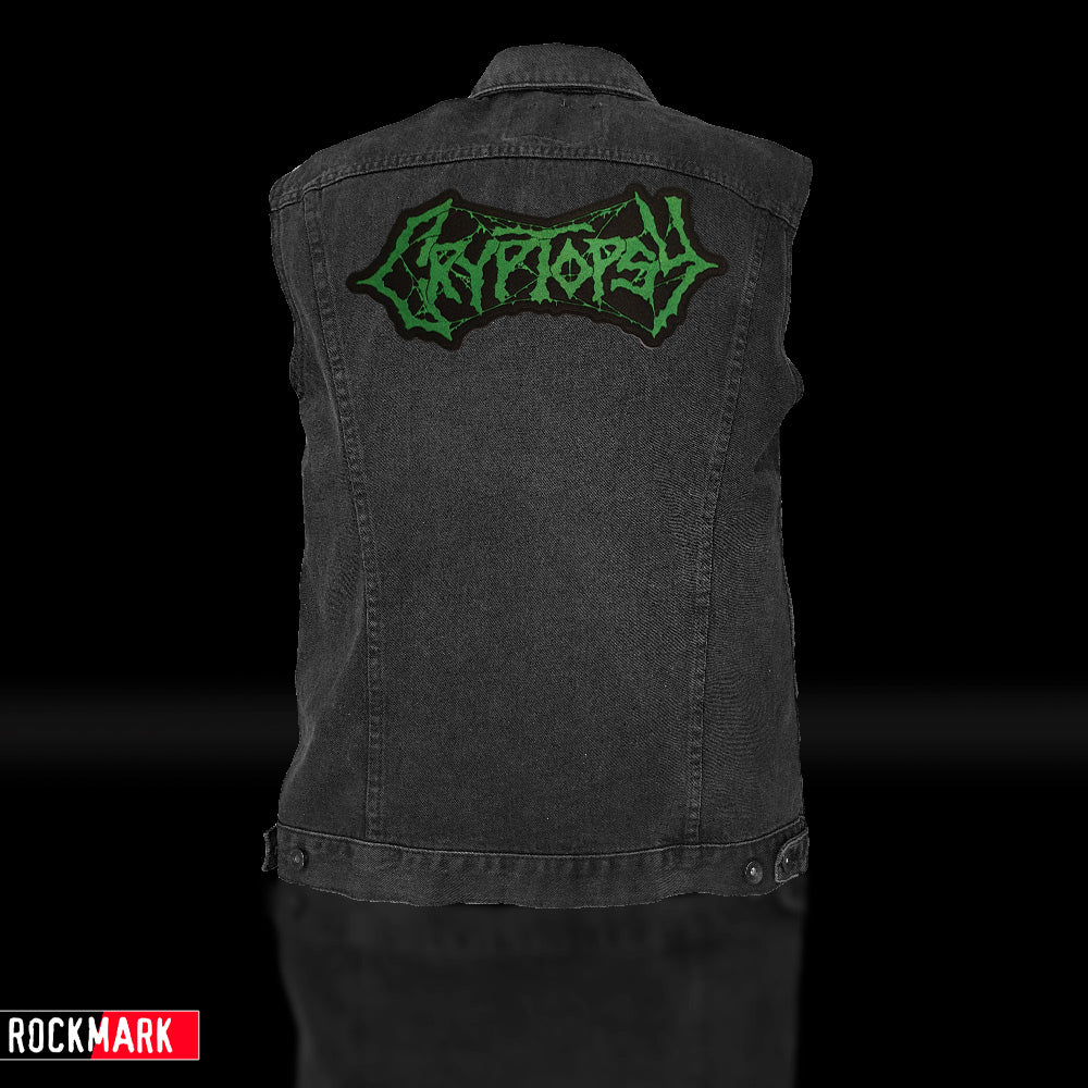 Cryptopsy Sewing Backpatch With Diecast Sewing Edges – RockMark Merchandise