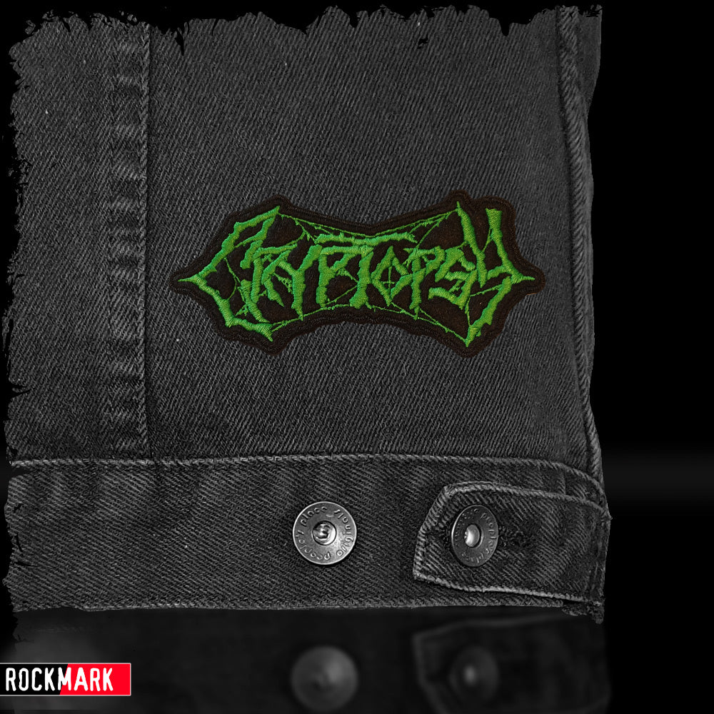 Cryptopsy Sewing Diecast Edged Logo Patch – RockMark Merchandise
