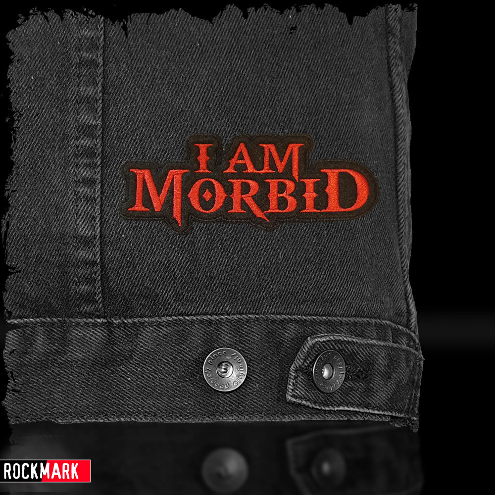 I Am Morbid Sewing Diecast Edged Logo Patch – RockMark Merchandise