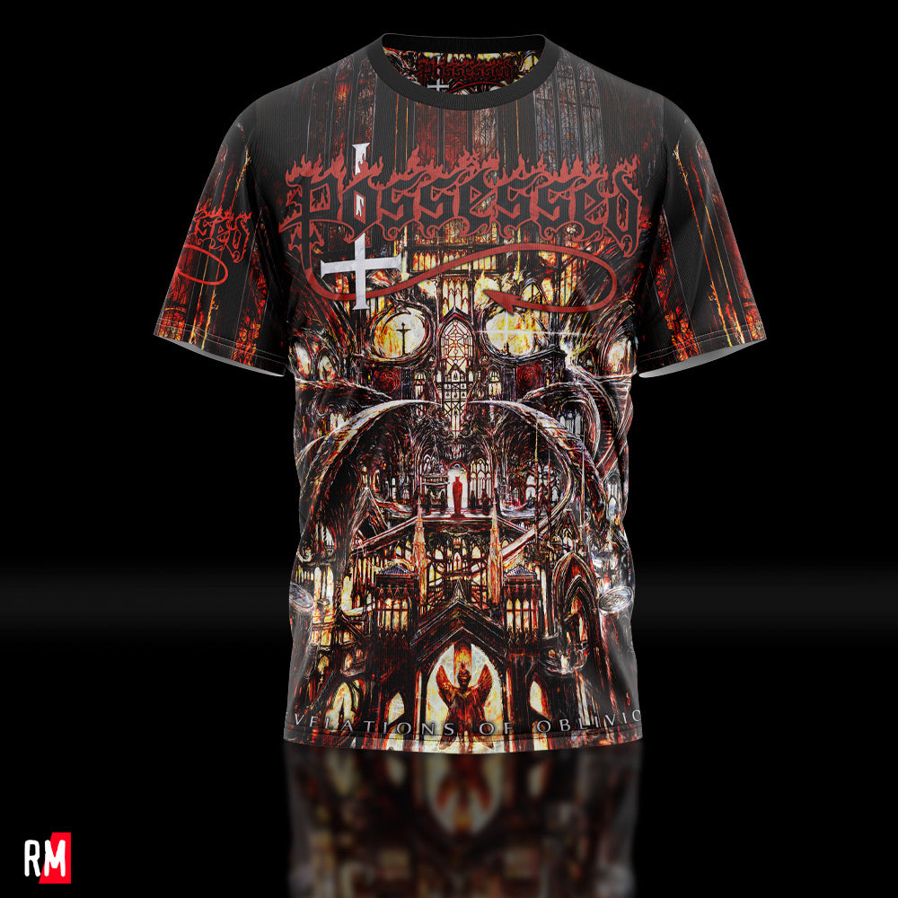 Possessed "Revelations Of Oblivion" Male Allover T-Shirt – RockMark ...