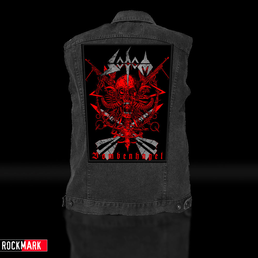 SODOM "Bombenhagel" Printed Backpatch – RockMark Merchandise