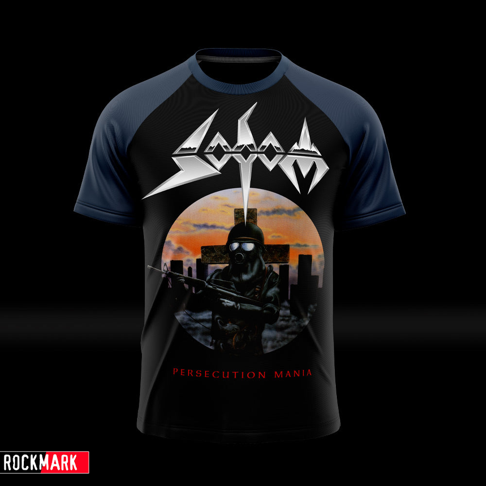 SODOM "Persecution Mania" Raglan Shirt – RockMark Merchandise