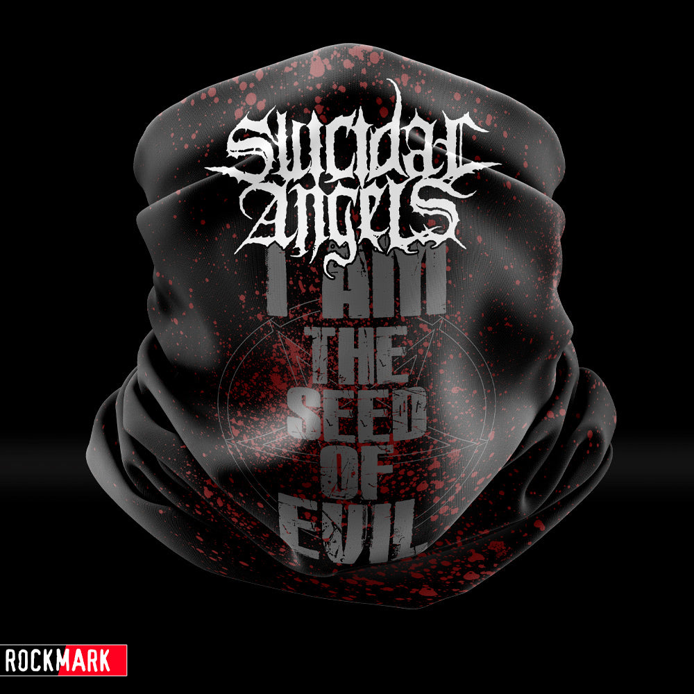 Suicidal Angels "I Am The Seed Of Evil" Face Shield – RockMark Merchandise