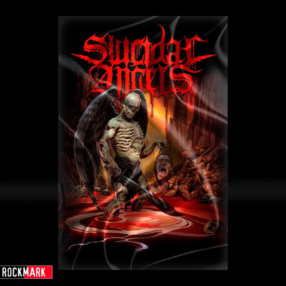 Suicidal Angels "Bloodbath" Textile Poster Flag – RockMark Merchandise