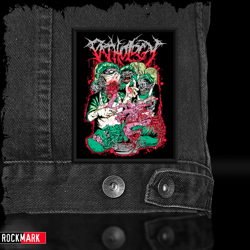 Pathology "Autopsy Failed" Printed Patch – RockMark Merchandise