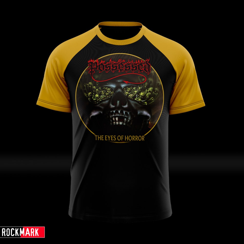 Possessed "The Eyes Of Horror" Raglan Shirt – RockMark Merchandise